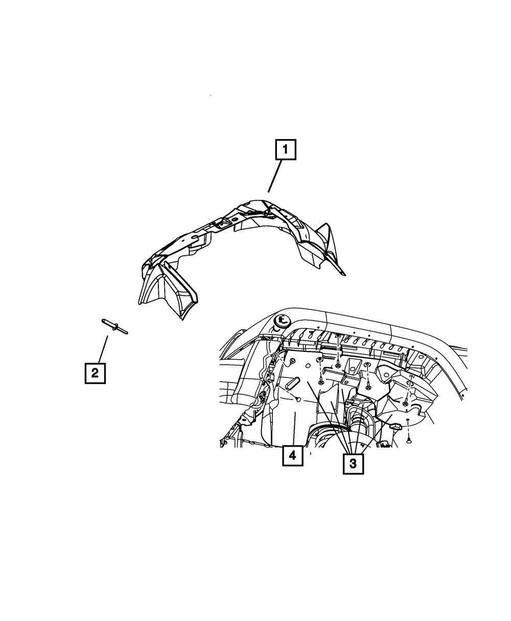 Jeep Fender Liner Nut- 6510358AA | MoparOnlineParts | Mopar Online Parts