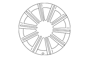 212-401-49-02-7X21 - Wheel 2011-2017 Mercedes-Benz | AutoNationParts.com