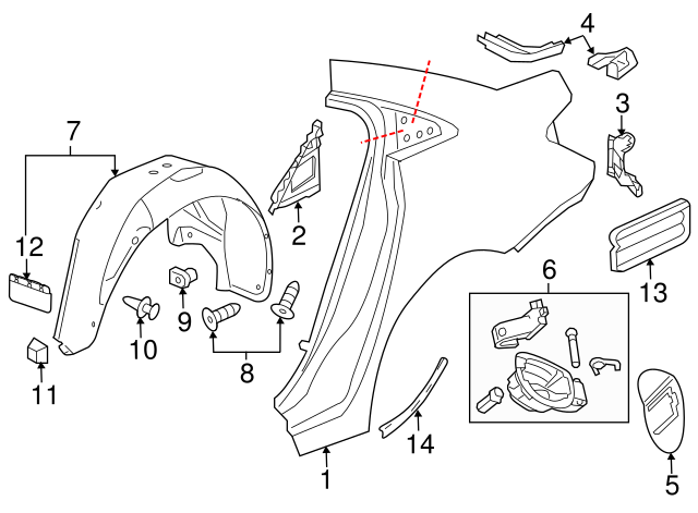 25890207 - OEM GM PANEL GMPartsCenter.net | GM Parts Center