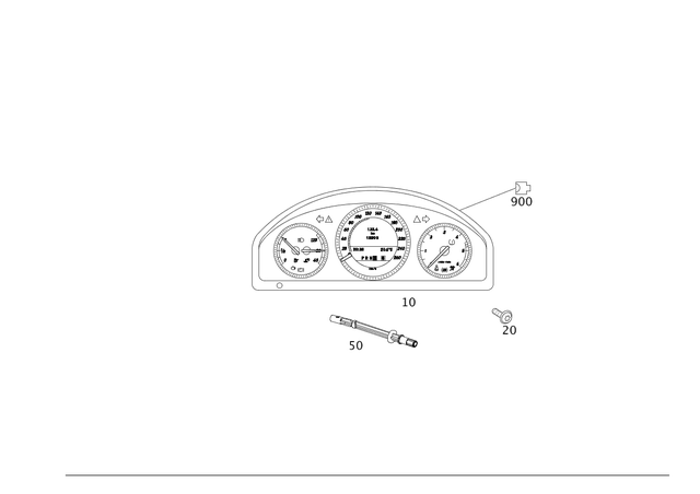 204-900-83-07 - Control Unit, Complete 2008-2014 Mercedes-Benz ...