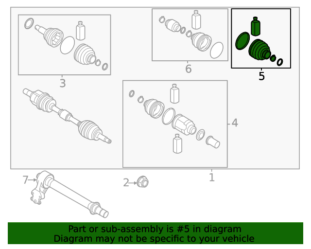 2020-2021 Kia Soul Outer Boot 49581 K0300 | OEM Parts Online