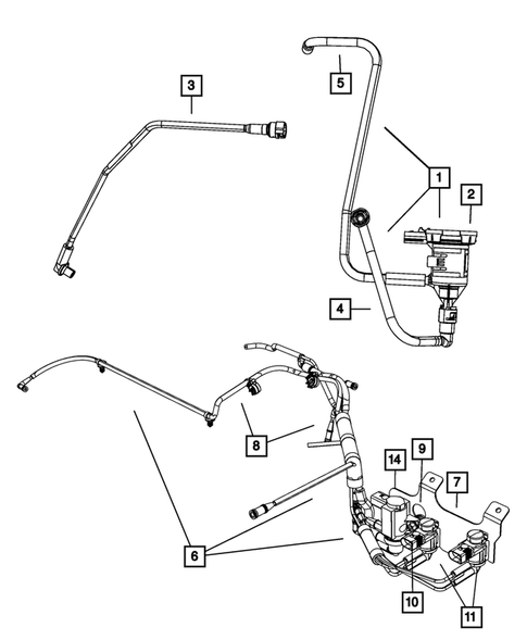Emission Harness for 2009 Dodge Journey | Wholesale MOPAR