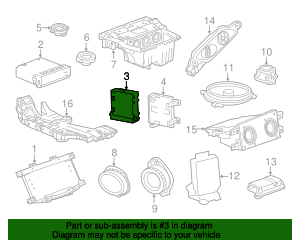 84278529 - High-Quality F Radio for 2016-2018 GM | AutoNation Parts