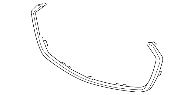 2016-2017 Chevrolet SS Bright Chrome Front Grille Opening Bezel ...