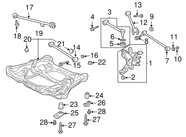 52360-SEP-A01 - Control Arm 2004-2008 Acura TL | AutoNation Parts