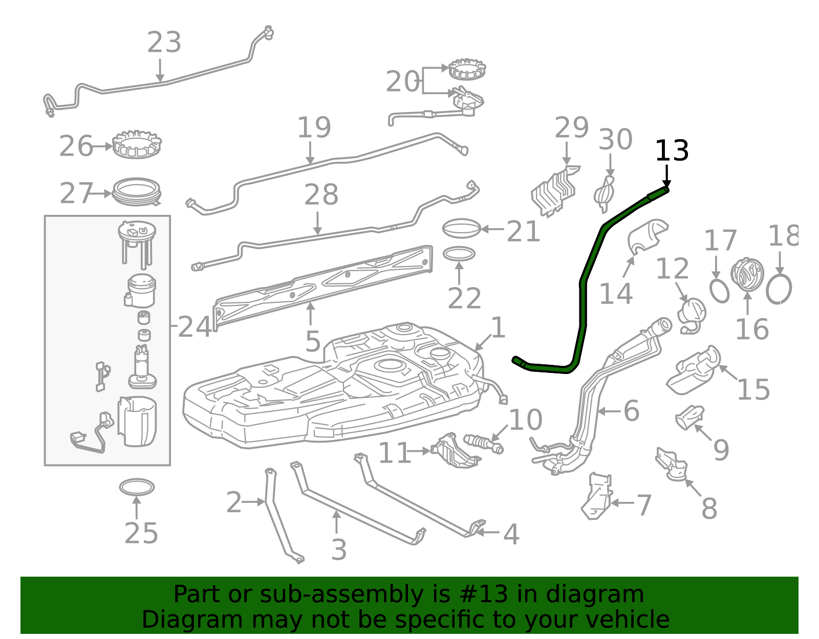 77779-08020 - 2011-2020 Toyota Sienna - Vent Tube | Toyota Parts Delivered