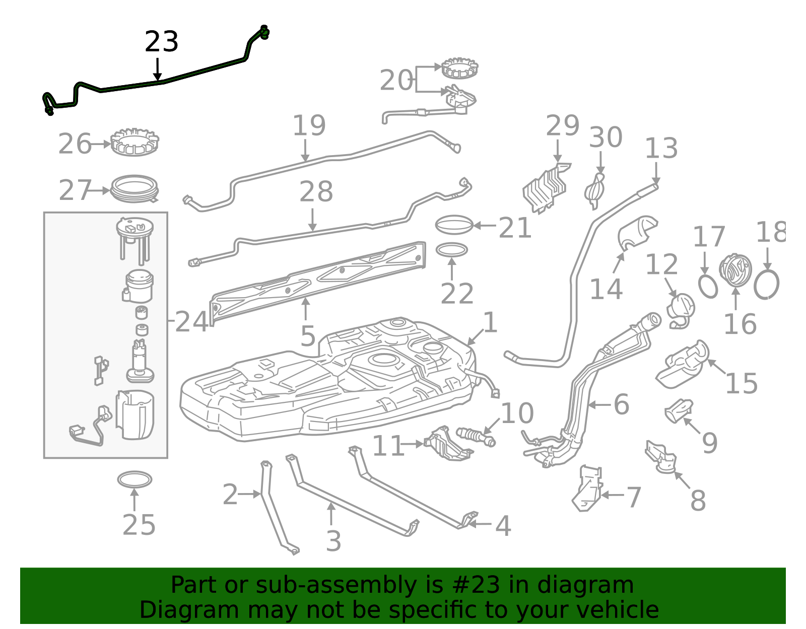 2017-2020 Toyota Sienna Tube 77209-08050 | Toyota Parts Center