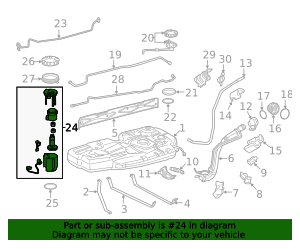 2019-2020 Toyota Sienna Fuel Pump 77020-08071 | Toyota Parts Center