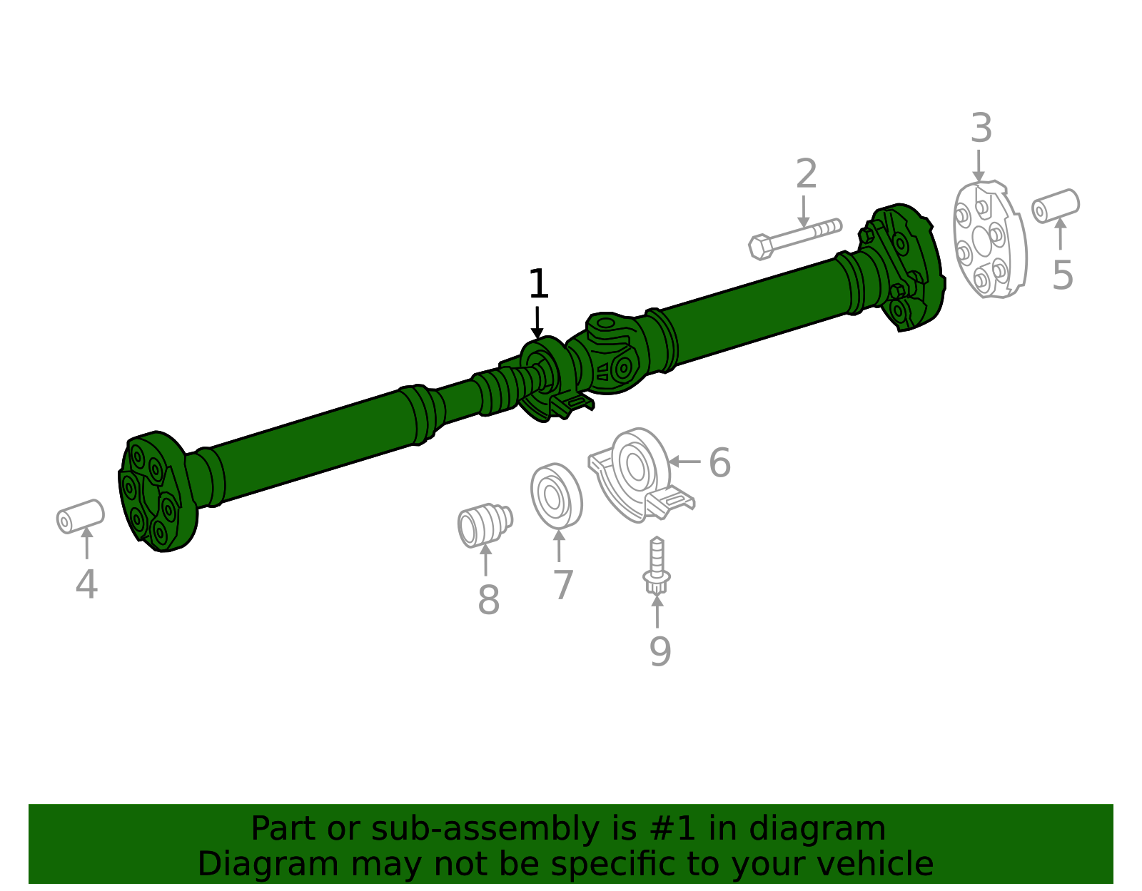 2015-2017 Mercedes-Benz C 300 Drive Shaft 205-410-67-03 | Retail ...