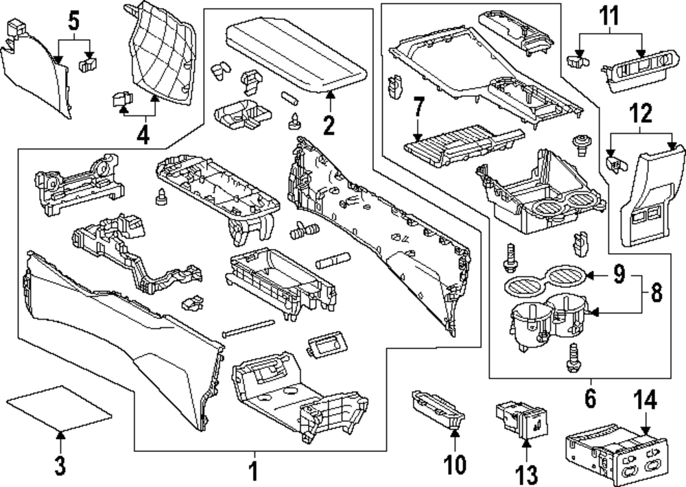 2023-2024 Toyota Seat Heat Switch 84751-47110 | Sparks Parts