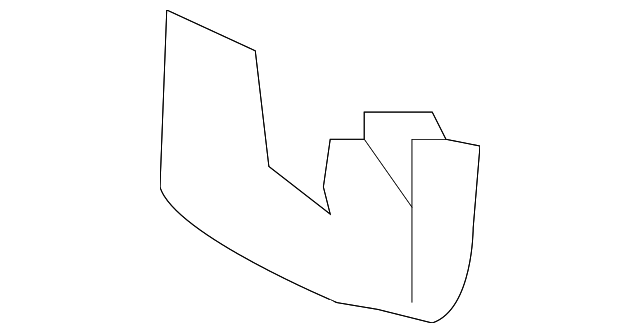 65663-TK6-A00ZZ - Bulkhead L Rear Frame End - 2009-2013 Honda Fit ...