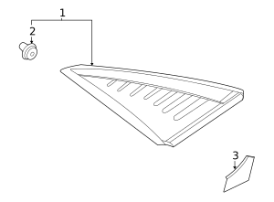 2021-2024 Hyundai Stone Guard 84167-AA000 | QuirkParts