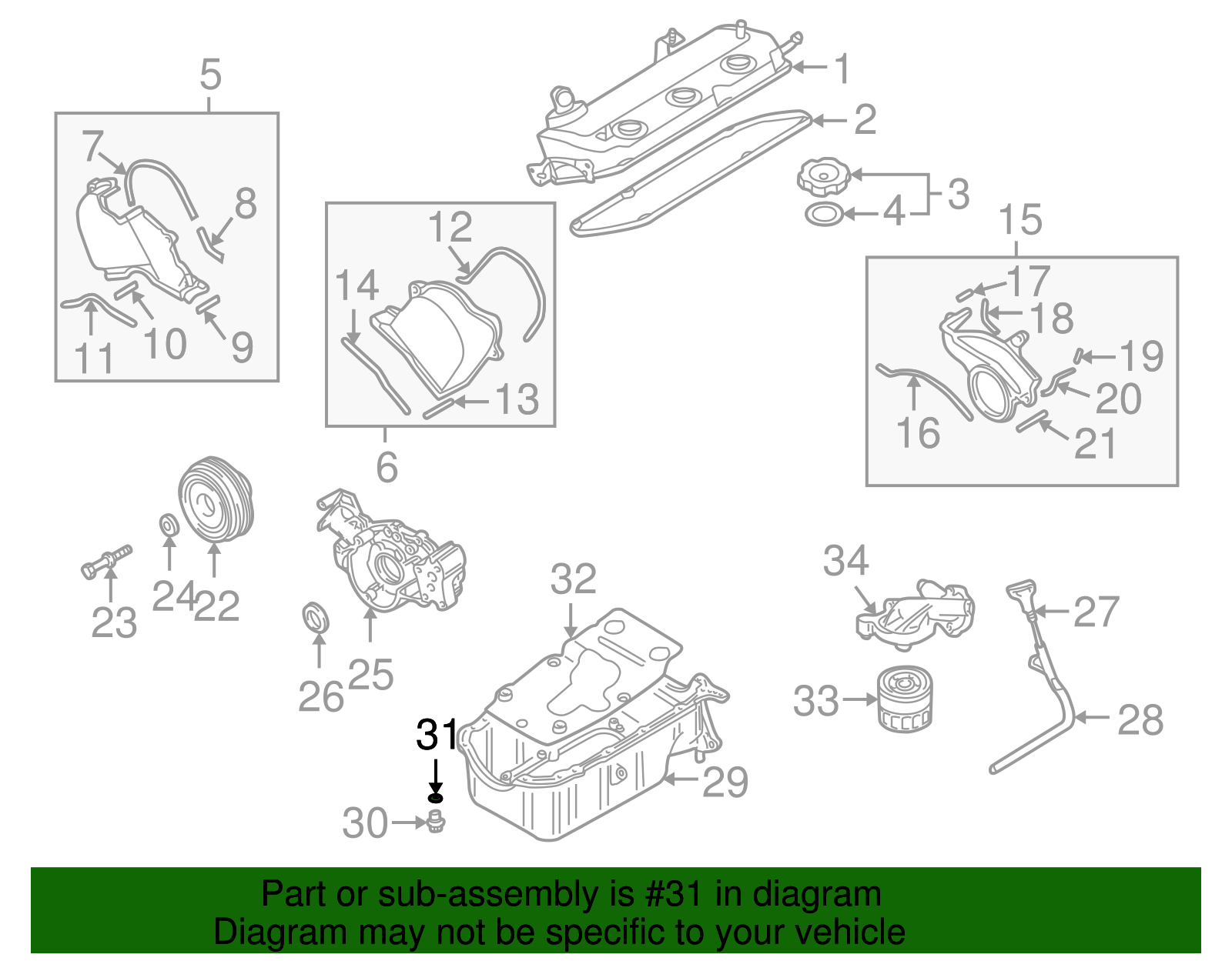 MF660035 - Engine Oil Drain Plug Gasket 2000-2006 Mitsubishi ...
