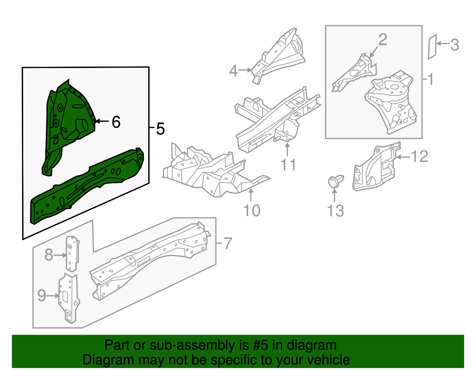 2011-2017 Nissan Quest Outer Rail 75131-1JA0A | Temecula Nissan Parts