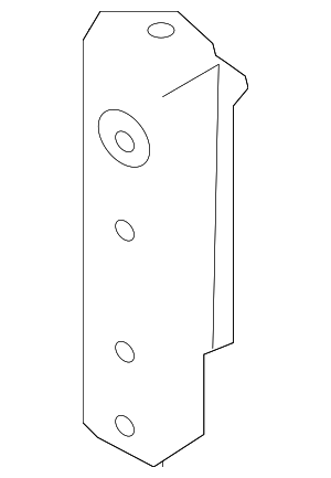 2011-2017 Nissan Quest Side Support 62520-1JA0A | My Nissan Part