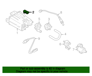 2015-2019 Nissan Evaporative Emissions System Pressure Sensor ...