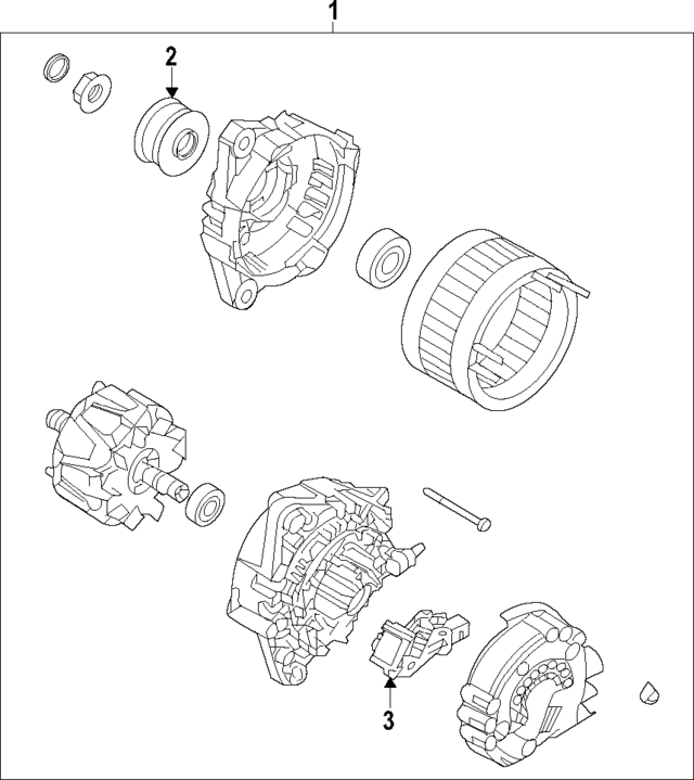 2017-2021 Kia Voltage Regulator 37370-3L050 | TascaParts.com