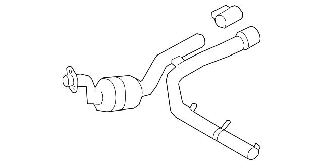 2017-2019 Ford F-150 Catalytic Converter - Passenger Side (RH) HL3Z ...