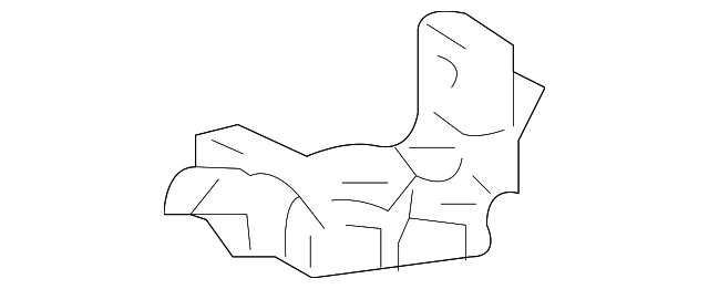 52535-42010 - Bumper Cover Support Rail - 2001-2005 Toyota RAV4 | OEM ...