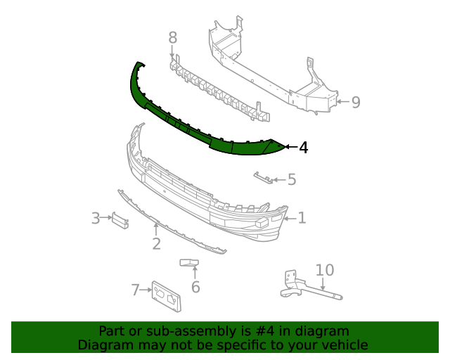M1PZ-17D957-AAPTM - Upper Cover - 2021-2023 Ford Bronco Sport | OEM ...