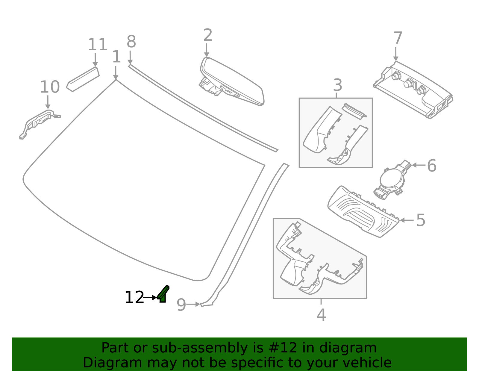 51319466592 - 2019-2024 BMW Drip Channel (51-31-9-466-592) | BMW of ...