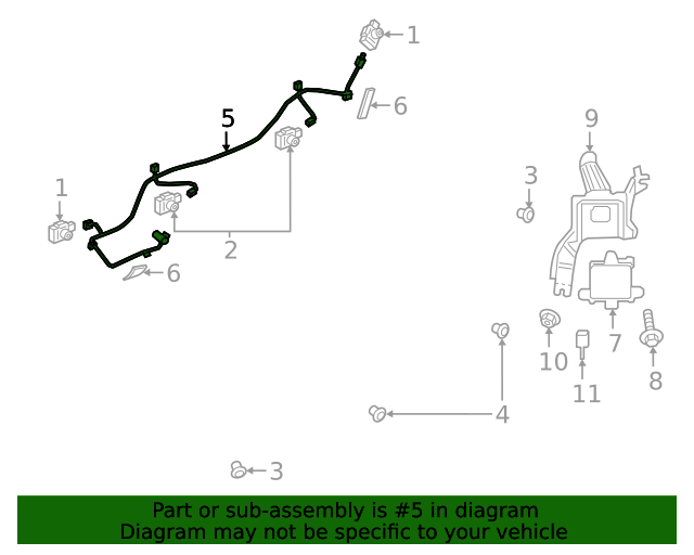 Mazda Wire Harness GBFS-67-290 | Auto Parts