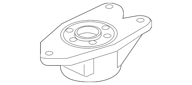 33506889812 - 2019-2025 BMW Shock Mount (33-50-6-889-812) | Parts ...