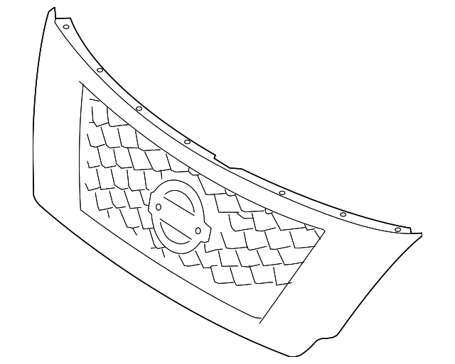 62310-9PF1A | Nissan Grille Assy-Front - Genuine OEM | 623109PF1A ...