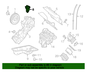 281-180-00-70 - Filler Cap 2016-2017 Smart Fortwo | Mercedes-Benz USA Parts