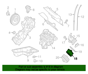 2811800210 - Oil Filter 2016-2017 Smart Fortwo | Mercedes-Benz USA Parts