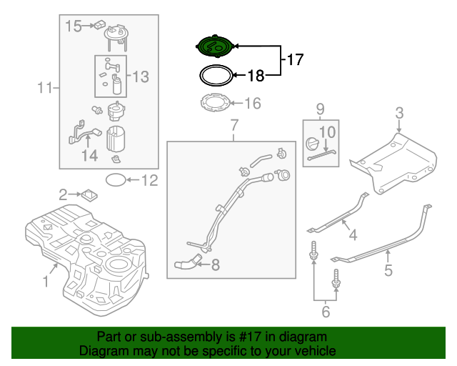 2007-2018 Hyundai Access Cover 31106-2B000 | OEM Parts Online