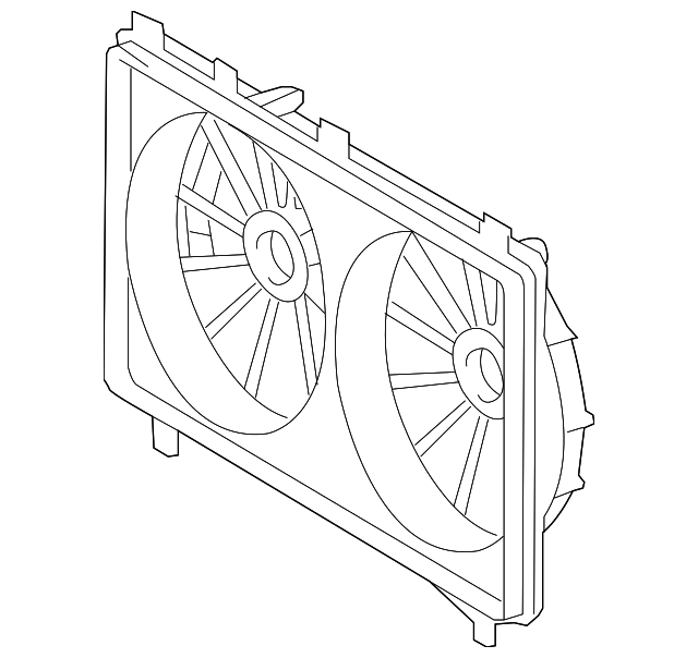 2014-2024 Lexus Shroud 16711-31610 | OEM Parts Online