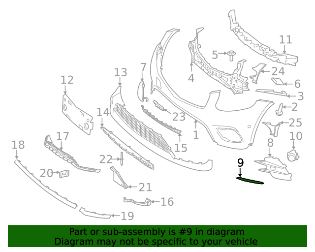 253-885-82-06 - Trim Bar 2020 Mercedes-Benz GLC 43 AMG® | Mercedes-Benz ...