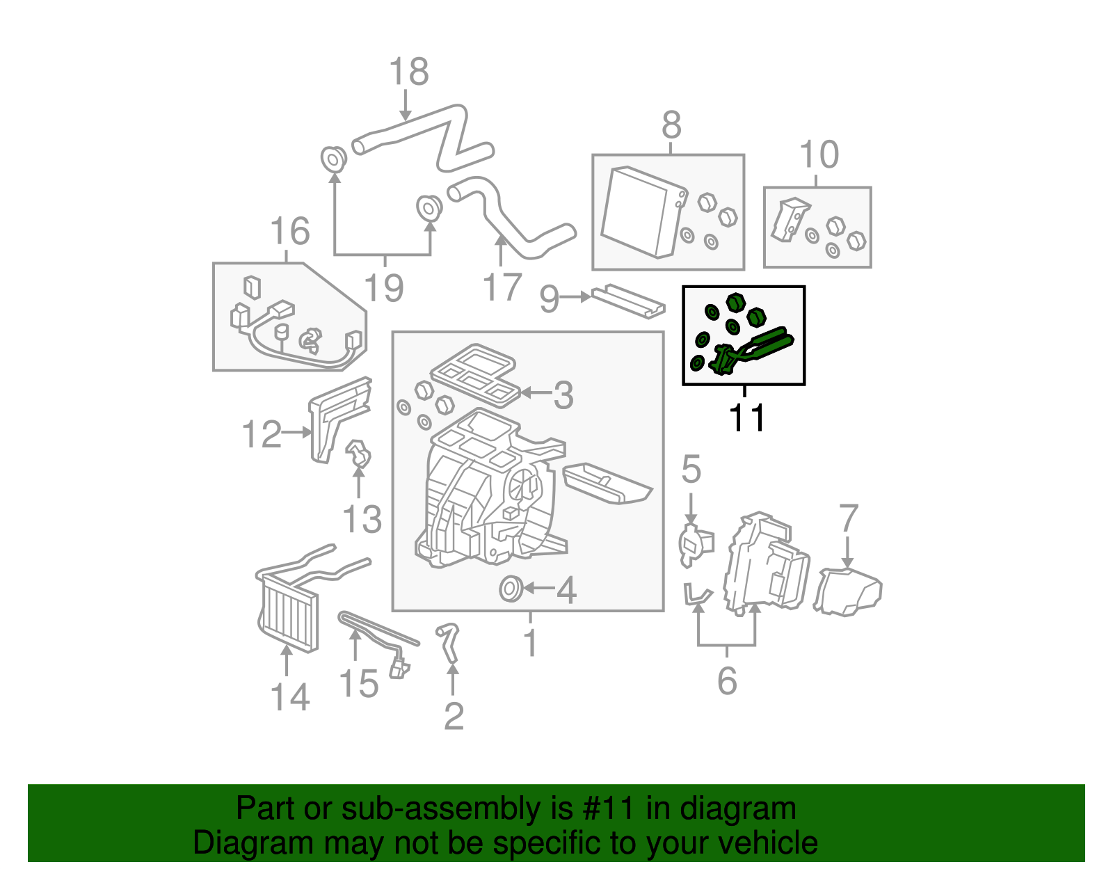 80341-SLN-A01 - AC Line 2007-2008 Honda Fit | Honda Parts Online
