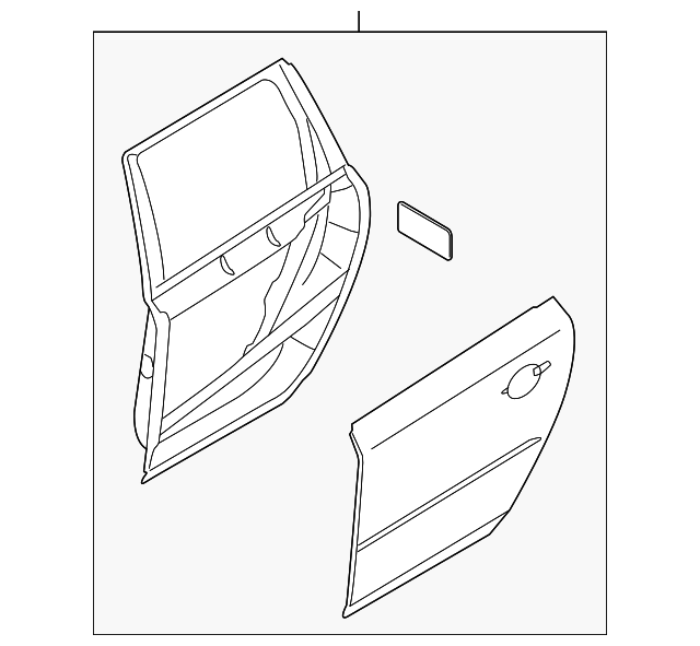 2010-2017 Volvo XC60 Door Shell 32228964 | TascaParts.com