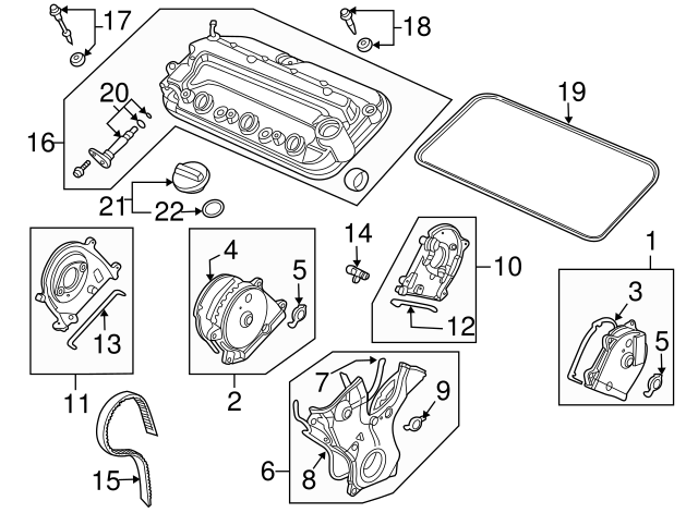 17130-RYE-A01 - PCV Valve 2007-2014 Acura | AutoNation Parts