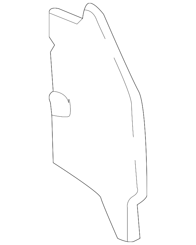 5220K617 - Rear Insulator Panel 2018-2023 Mitsubishi Eclipse Cross ...