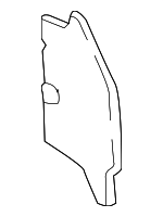 2018-2024 Mitsubishi Eclipse Cross Rear Insulator Panel 5220K617 ...