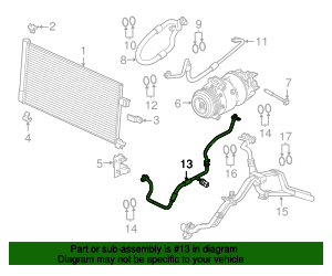 2016-2023 Jaguar Liquid Line T2H6667 | JaguarParts.com