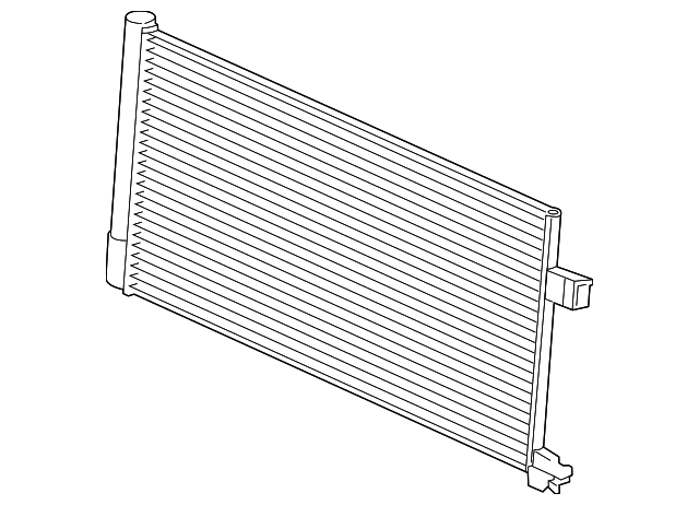2016-2024 Jaguar A/C Condenser T2H37897 | OEM Parts Online