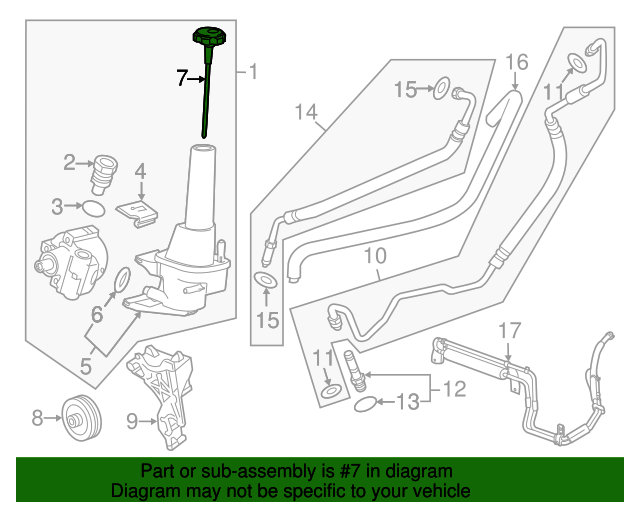2011-2019 GM Power Steering Fluid Reservoir Cap 22803485 ...