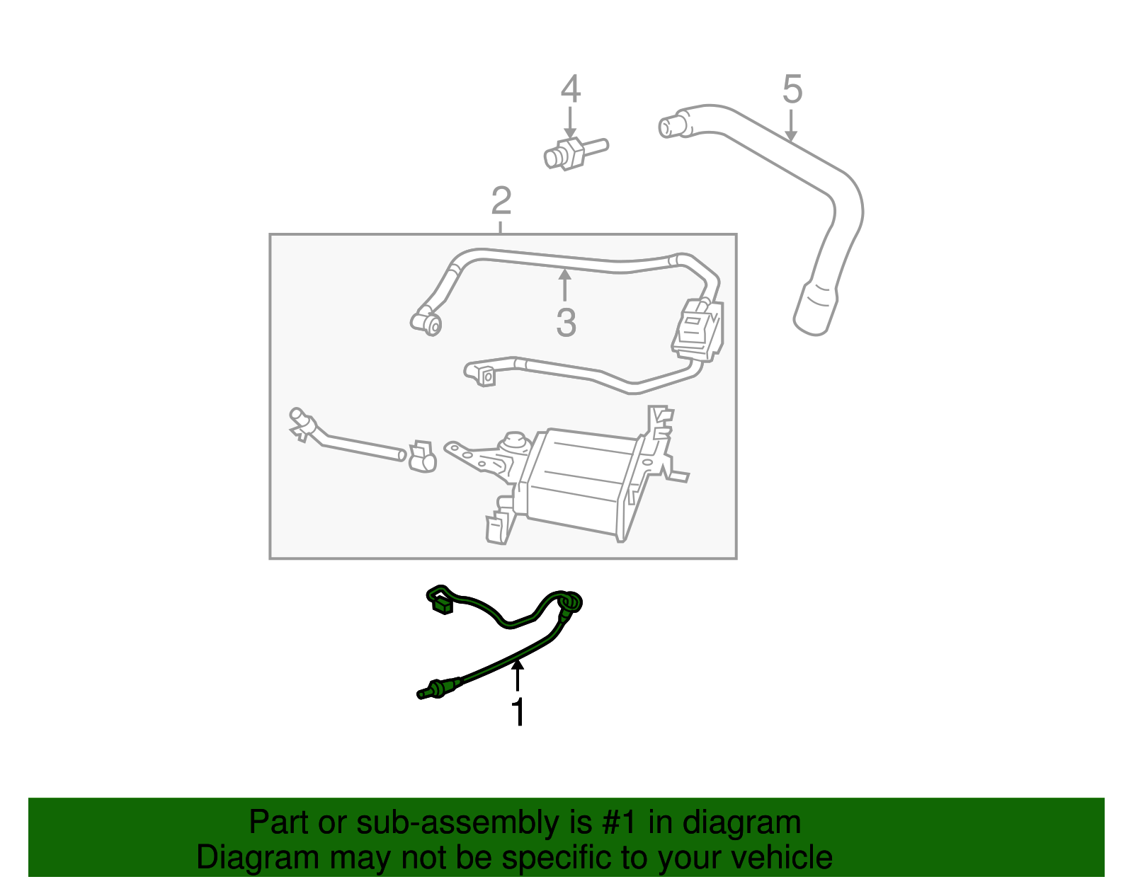 2006-2008 Toyota Oxygen Sensor 89467-02020 | OEM Parts Online