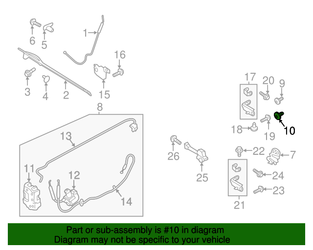 Genuine OEM Ford Part - Bolt W719008-S450B | Genuine OEM Ford Parts ...