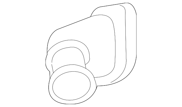 2009-2013 Toyota Highlander Water Inlet 16321-0V040 | Toyota Parts Center