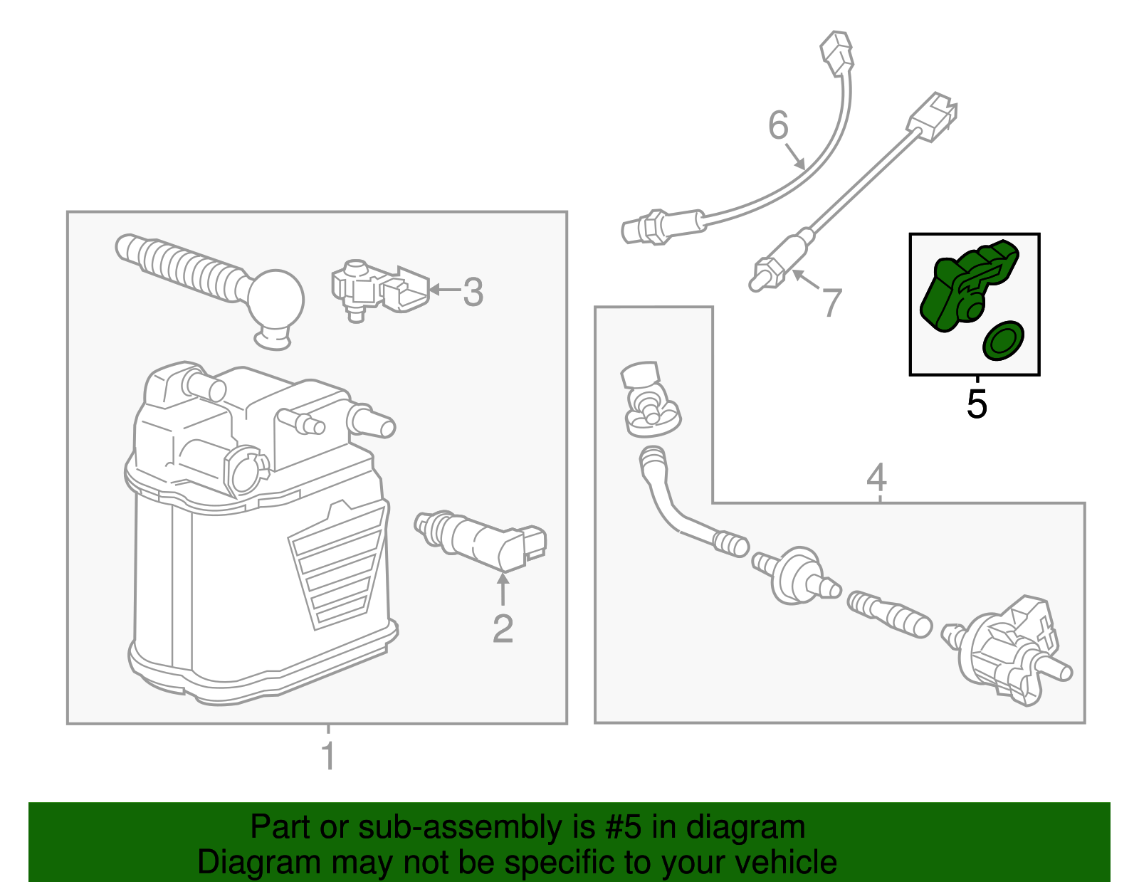 55567257 - Manifold Absolute Pressure (MAP) Sensor 2009-2021 GM | GM ...