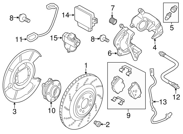 34-21-7-848-314 - Caliper - 2012-2019 BMW | BMW Parts Exchange