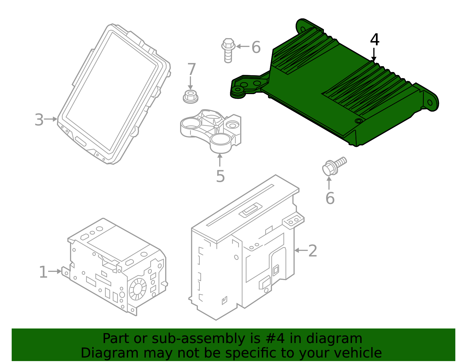 36011824 - Amplifier 2017-2025 Volvo | AutoNation Parts