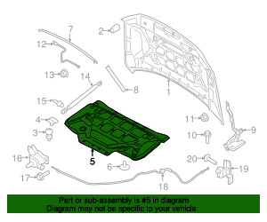 JL1Z-16738-B - Insulator 2018-2024 Ford Expedition | Online Ford Parts ...