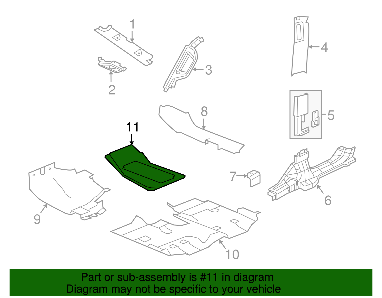 2018-2023 Jeep Wrangler Mat Kit 82216623AB | Mopar Parts Canada