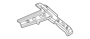 5G4-809-123 - Pillar Reinforced - 2015-2021 Volkswagen | VW OEM Parts ...